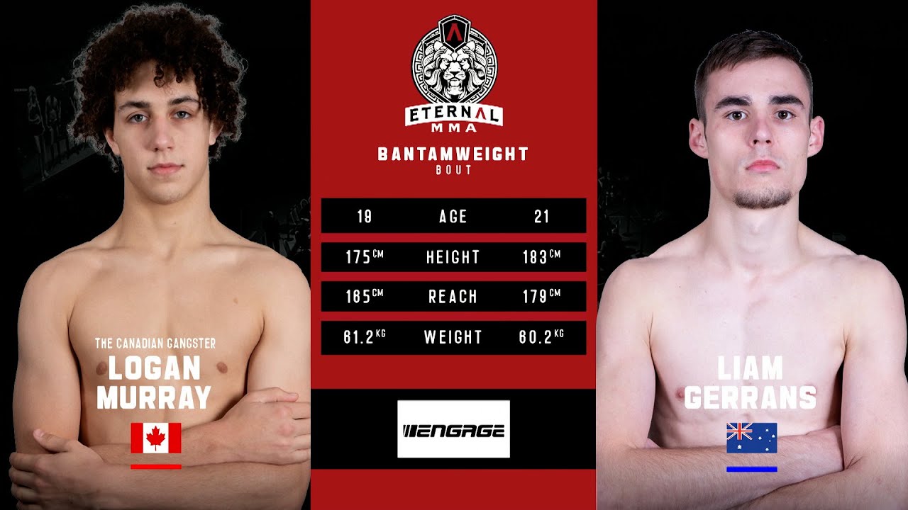 ETERNAL MMA 53 - LOGAN MURRAY VS LIAM GERRANS - MMA FIGHT VIDEO - YouTube