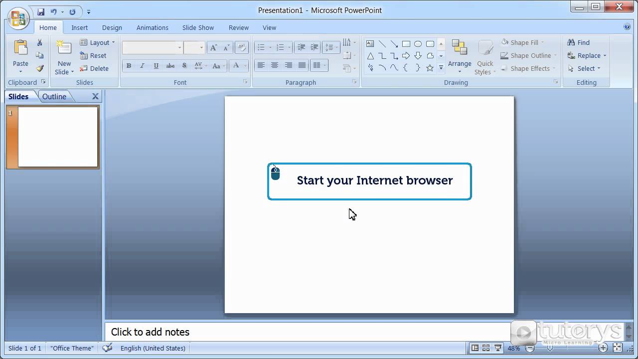 Microsoft Powerpoint 2007 Icon