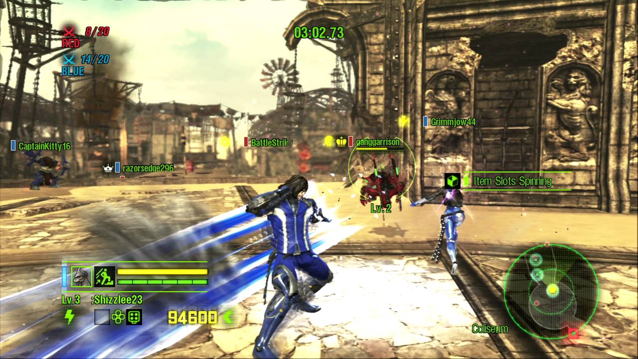 Anarchy Reigns (PS3) Team Deathmatch 1 - YouTube