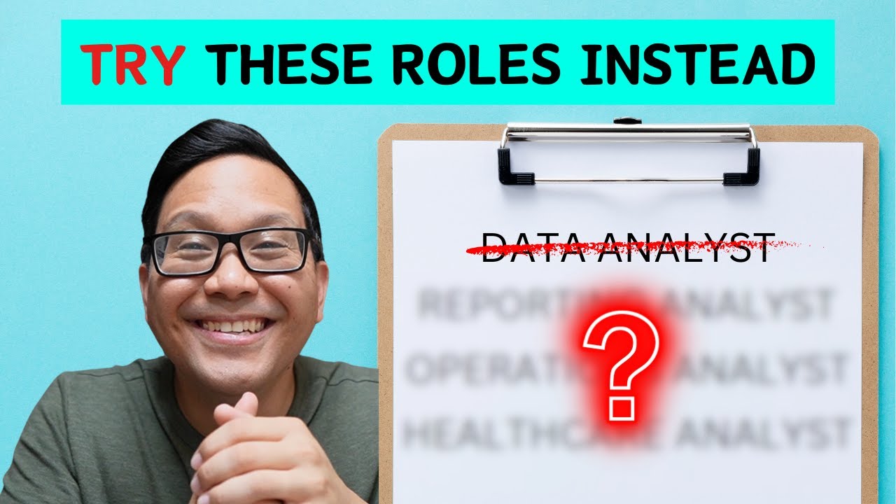 Can’t Land a Data Analyst Job? Try These 17 Alternative Roles - YouTube