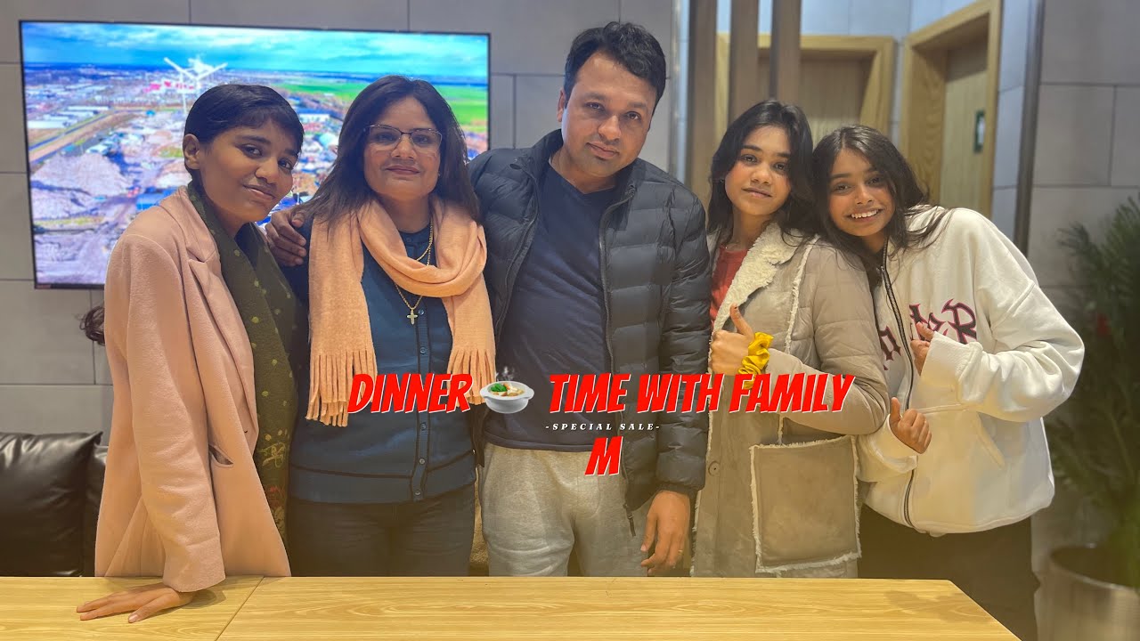 Going out is always fun, so have fun with your family and friends ️ ...