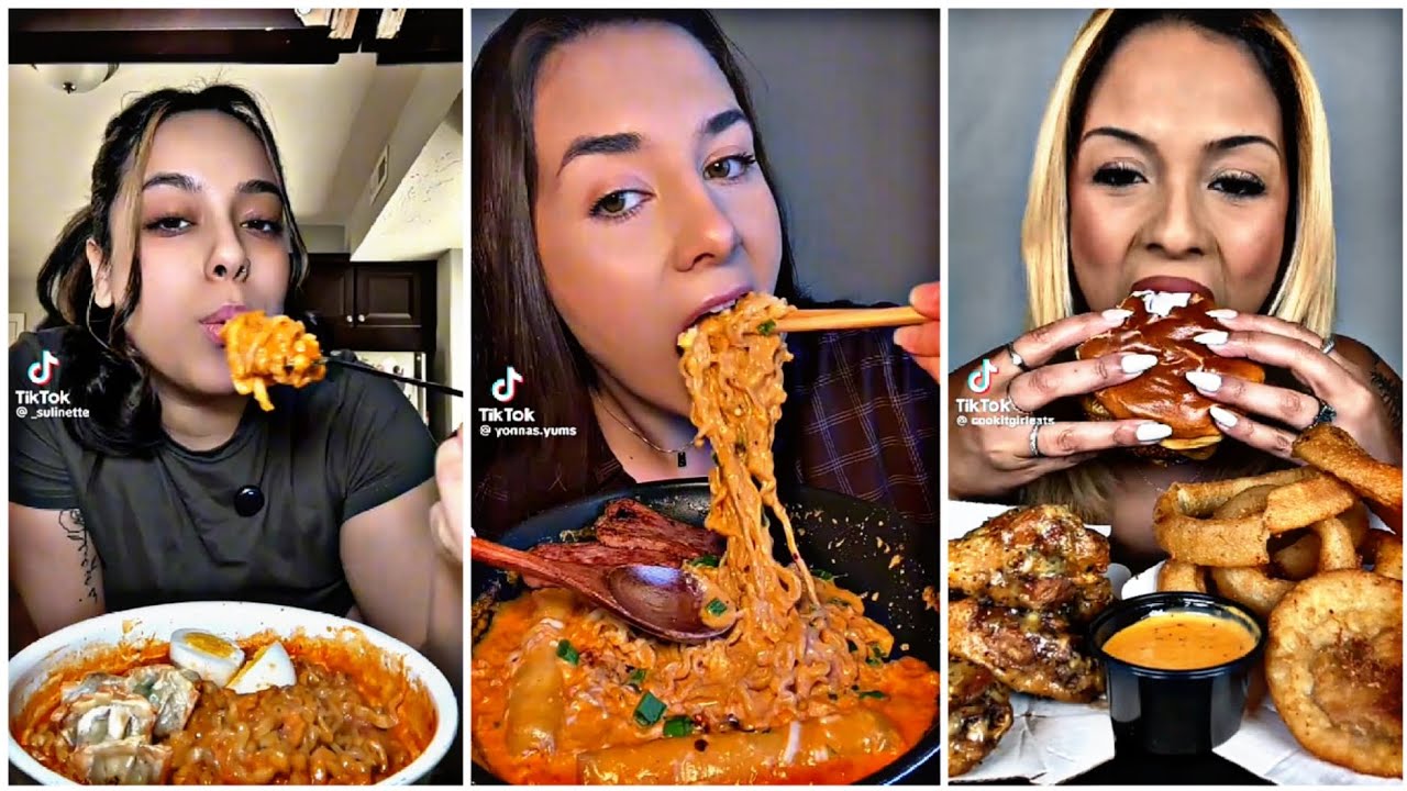 TIKTOK MUKBANG COMPILATION | #5 | - YouTube