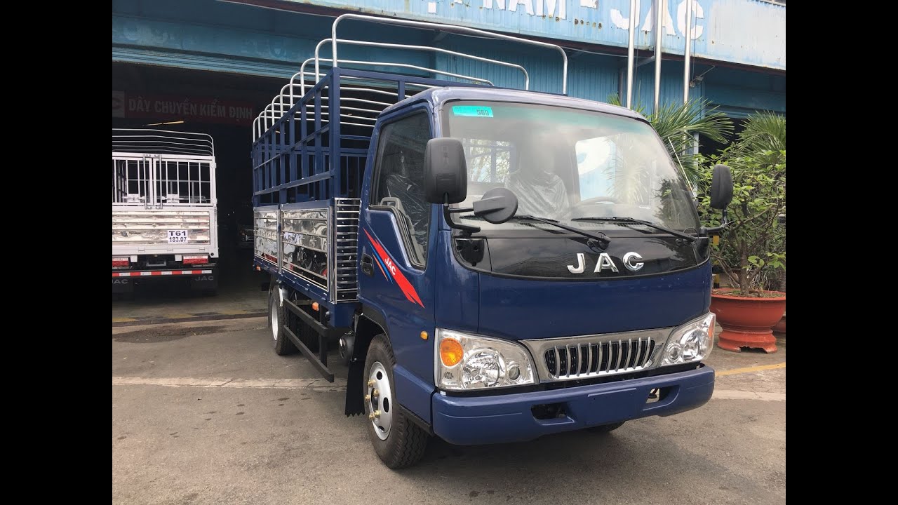XE TẢI JAC 1030/L240.TẢI TRỌNG 2T45. - YouTube