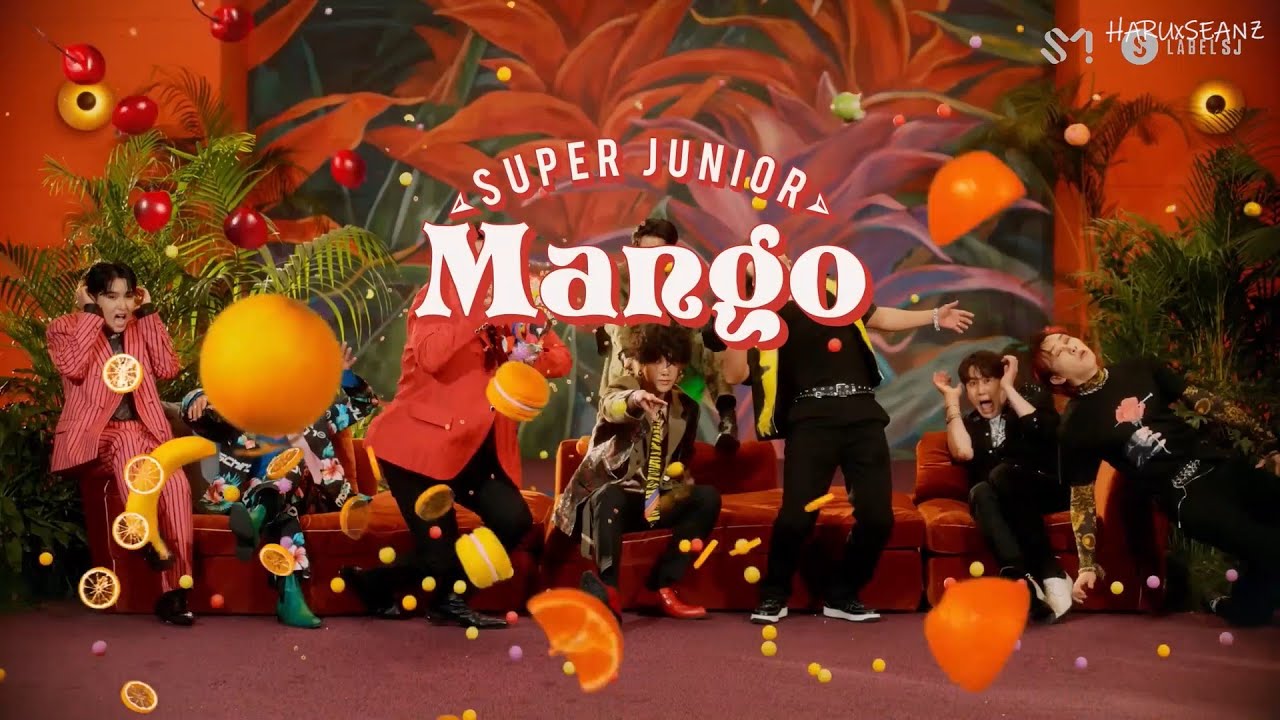 SUPER JUNIOR MANGO 歌词中字 - YouTube