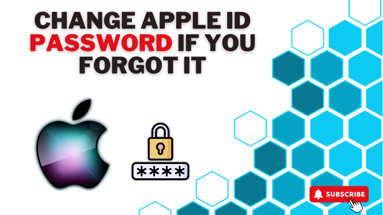 How To Change Apple ID Password If Forgotten - YouTube