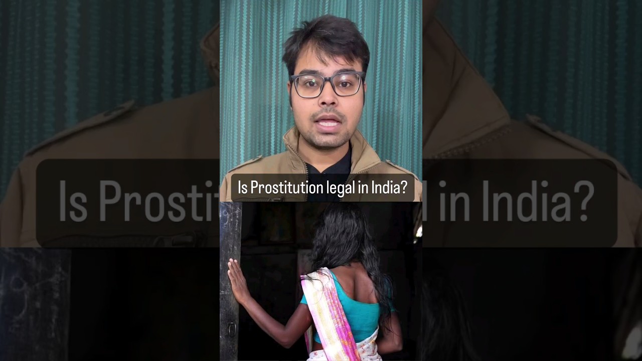 what is the legal status of prostit*tion in india?#laws #awareness # ...