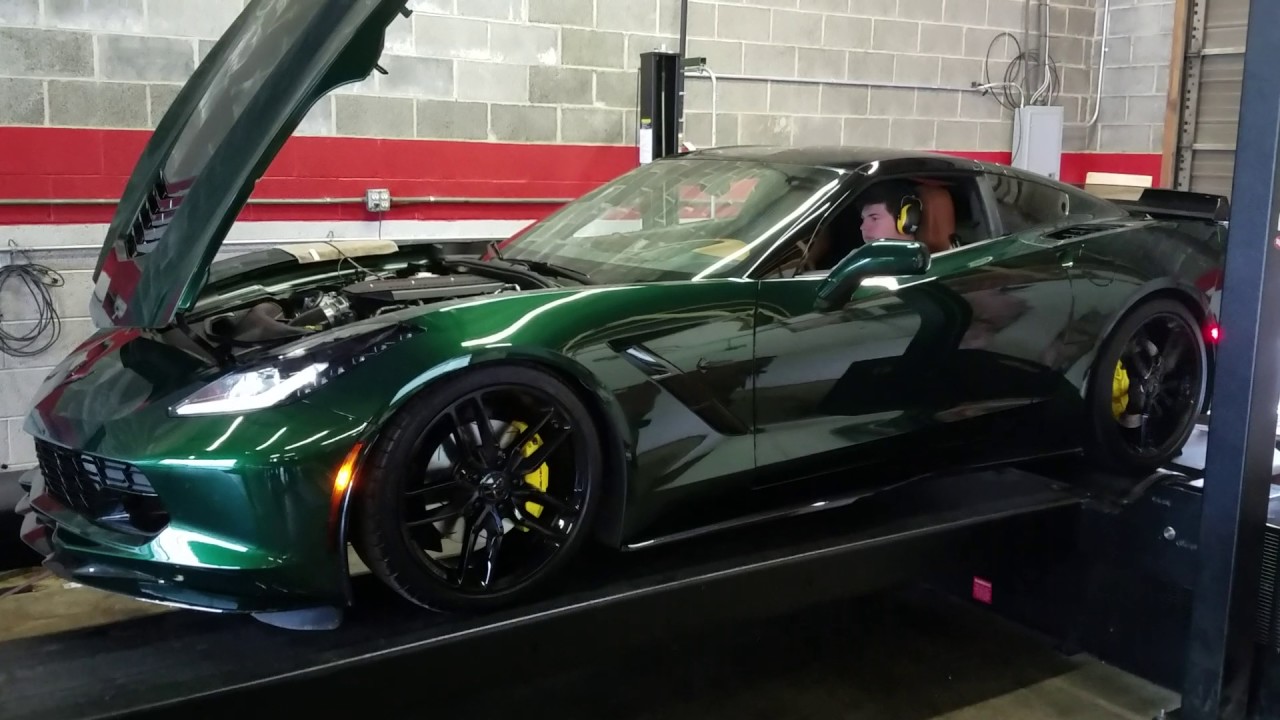 2014 procharged c7 stingray puts down almost 700hp at the cps dynoday ...