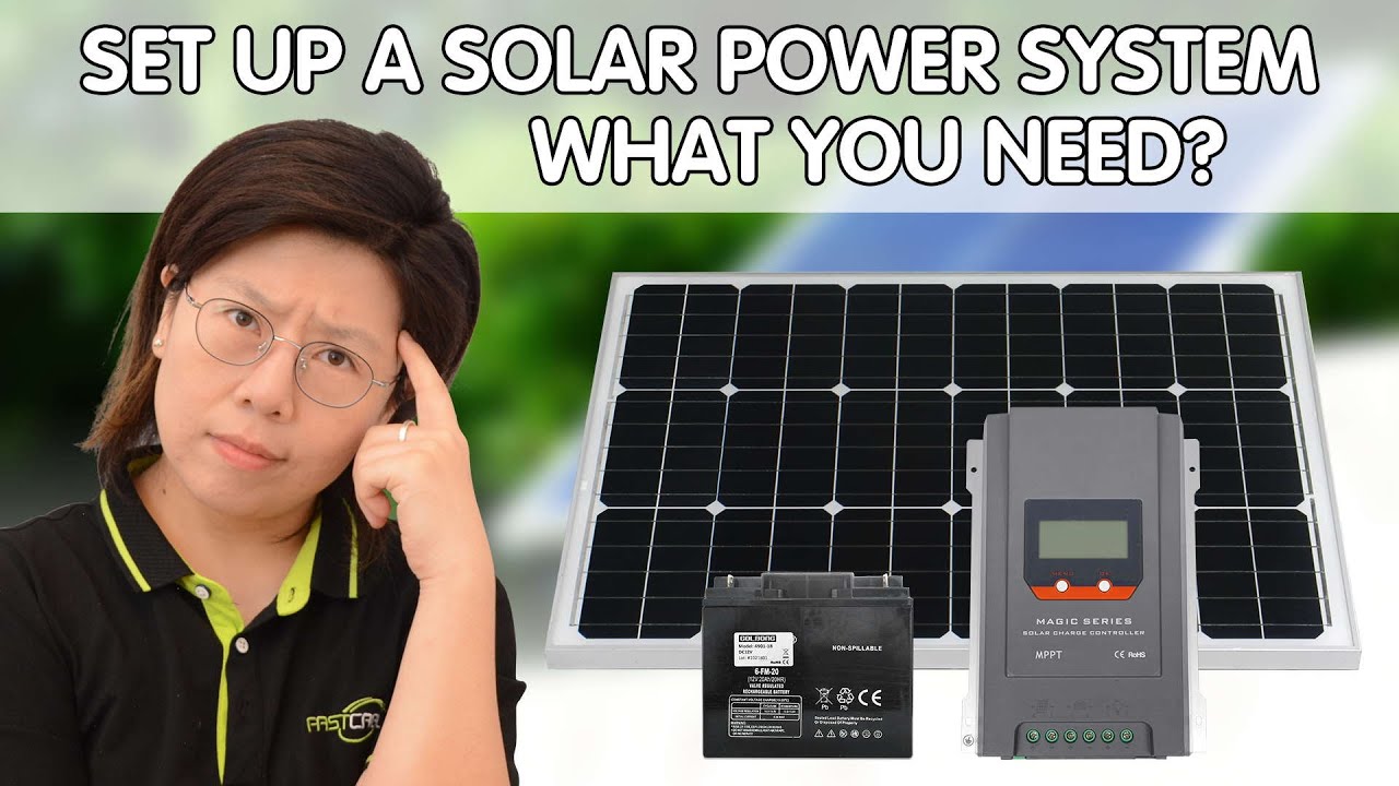 What You Need to Come up with a Solar Power Network System? - YouTube