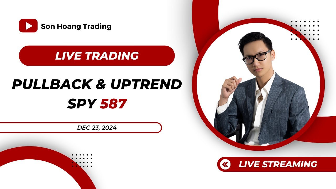 Live Trading Dec 23 Pullback And Uptrend Spy 587 Youtube 1151