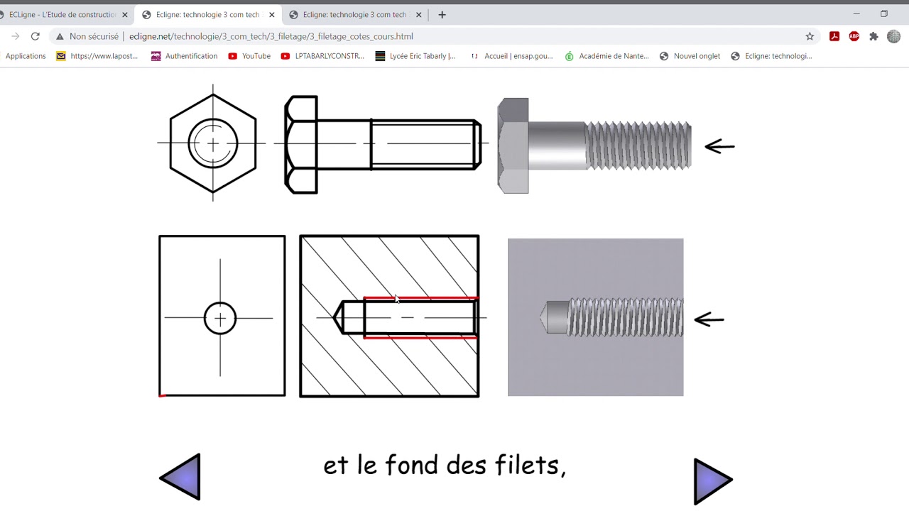 S123C7 Vidéo Filetage taraudage suite - YouTube