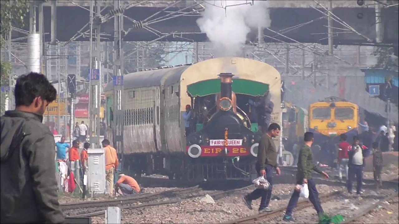 Oldest running Steam Engine "EIR 22" back in action with FAIRY QUEEN ...