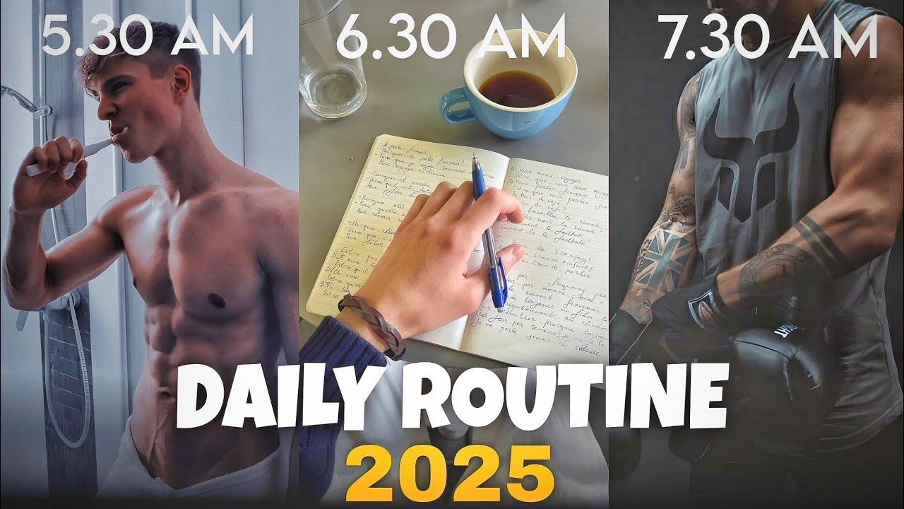 How To Create the PERFECT 2025 Daily Routine for YOU | Make you decent ...