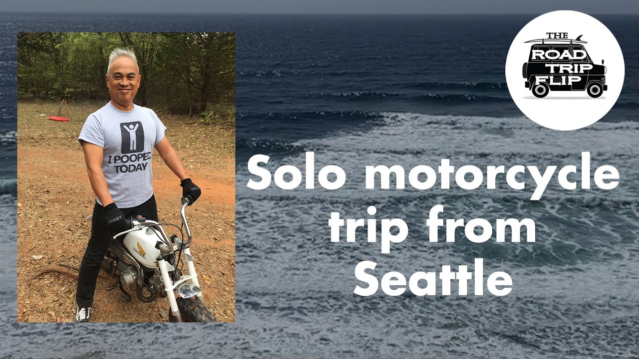 Solo motorcycle trip from Seattle - YouTube
