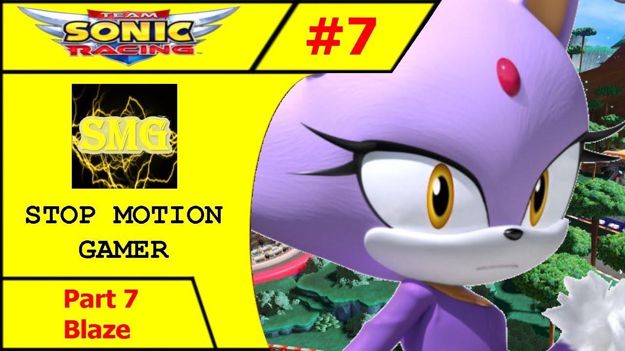 Team Sonic Racing - Standard/Team Race - Blaze - YouTube