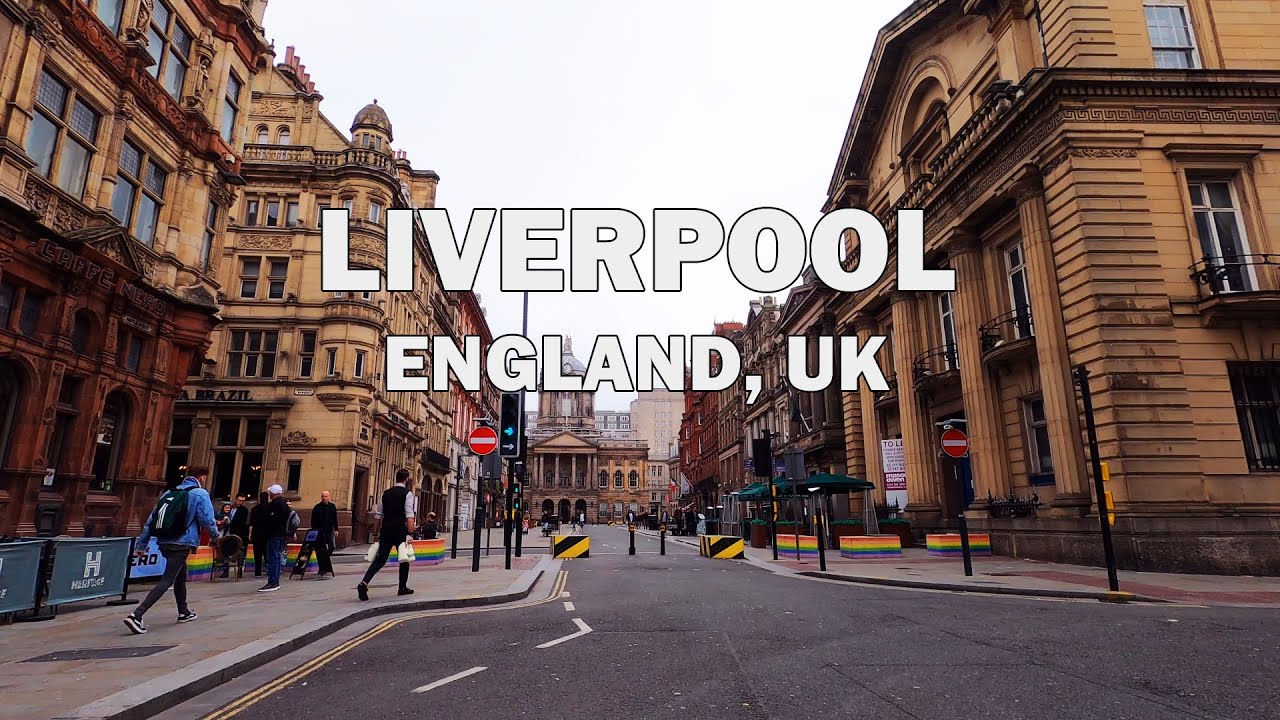 Liverpool, England, UK - Driving Tour 4K - YouTube
