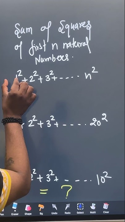 Sum of Squares of first n natural number by Keshav Sharma # ...