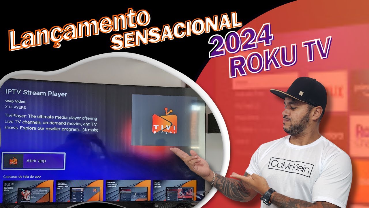 🔶️ IPTV STREAM PLAYER TIVI MATE MELHOR APLICATIVO DE IPTV PARA ROKU TV ...