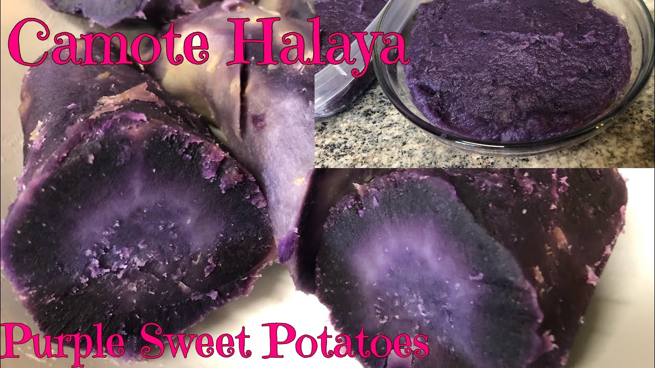 Camote Halaya|Purple Sweet Potato Jam - YouTube