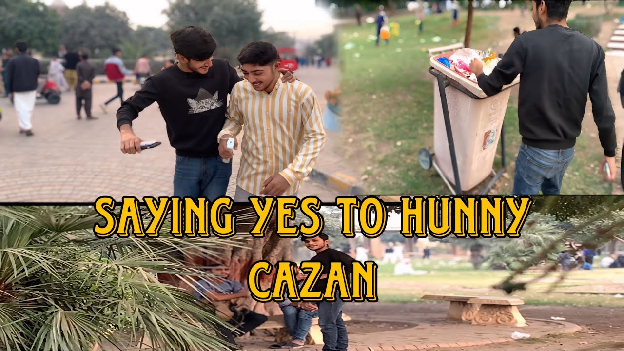 Saying yes to hunny Cazan 🥰 - YouTube