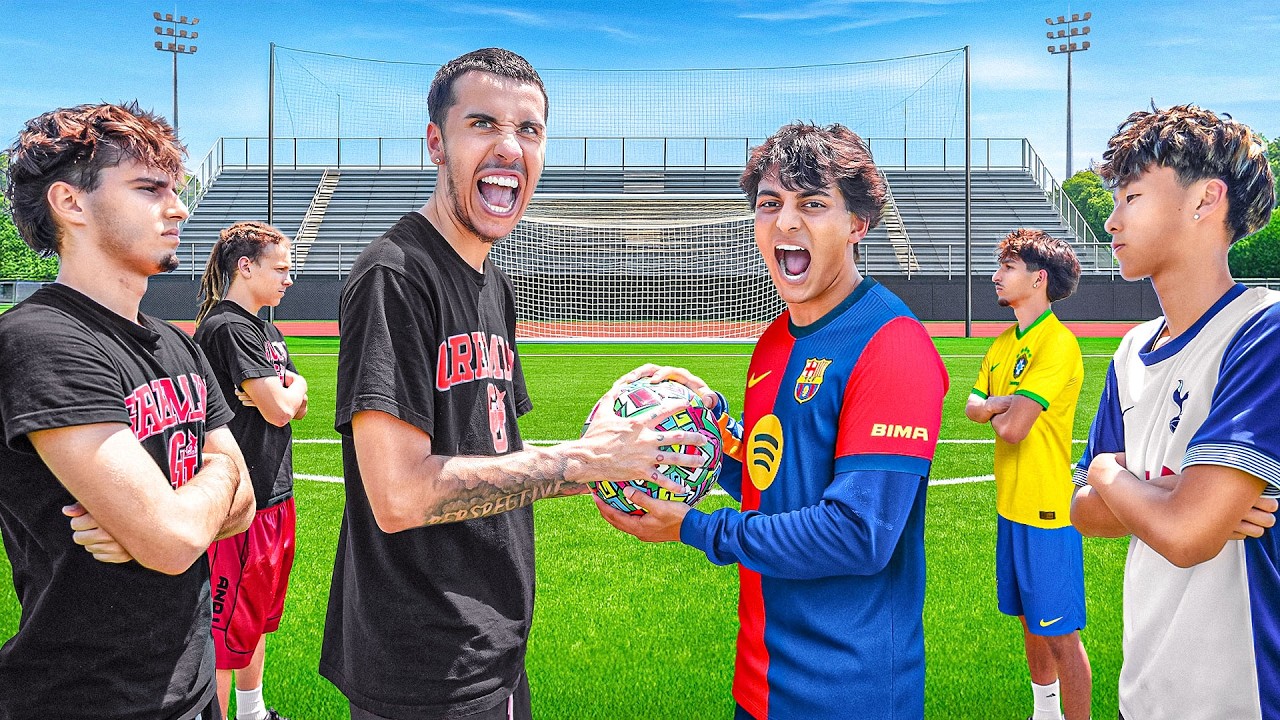 Can My AAU Team Beat Pro Soccer Players? - YouTube