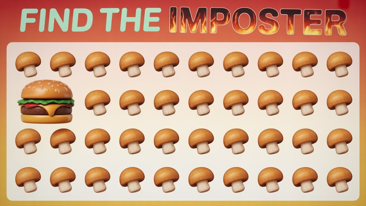 Can You REALLY Spot the Imposter in These Pictures? - YouTube