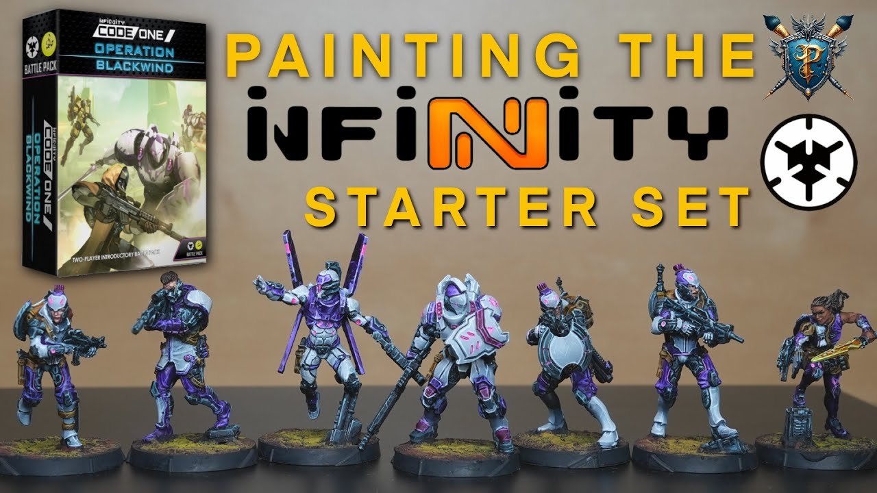 Painting the Aleph Side of Corvus Belli's Infinity Starter Box ...