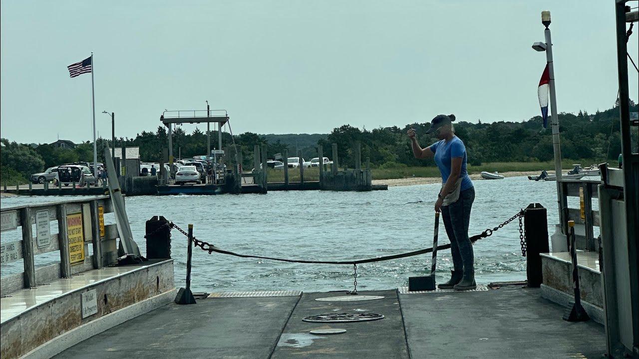 Edgartown to Chappaquiddick on the Chappy Ferry - YouTube