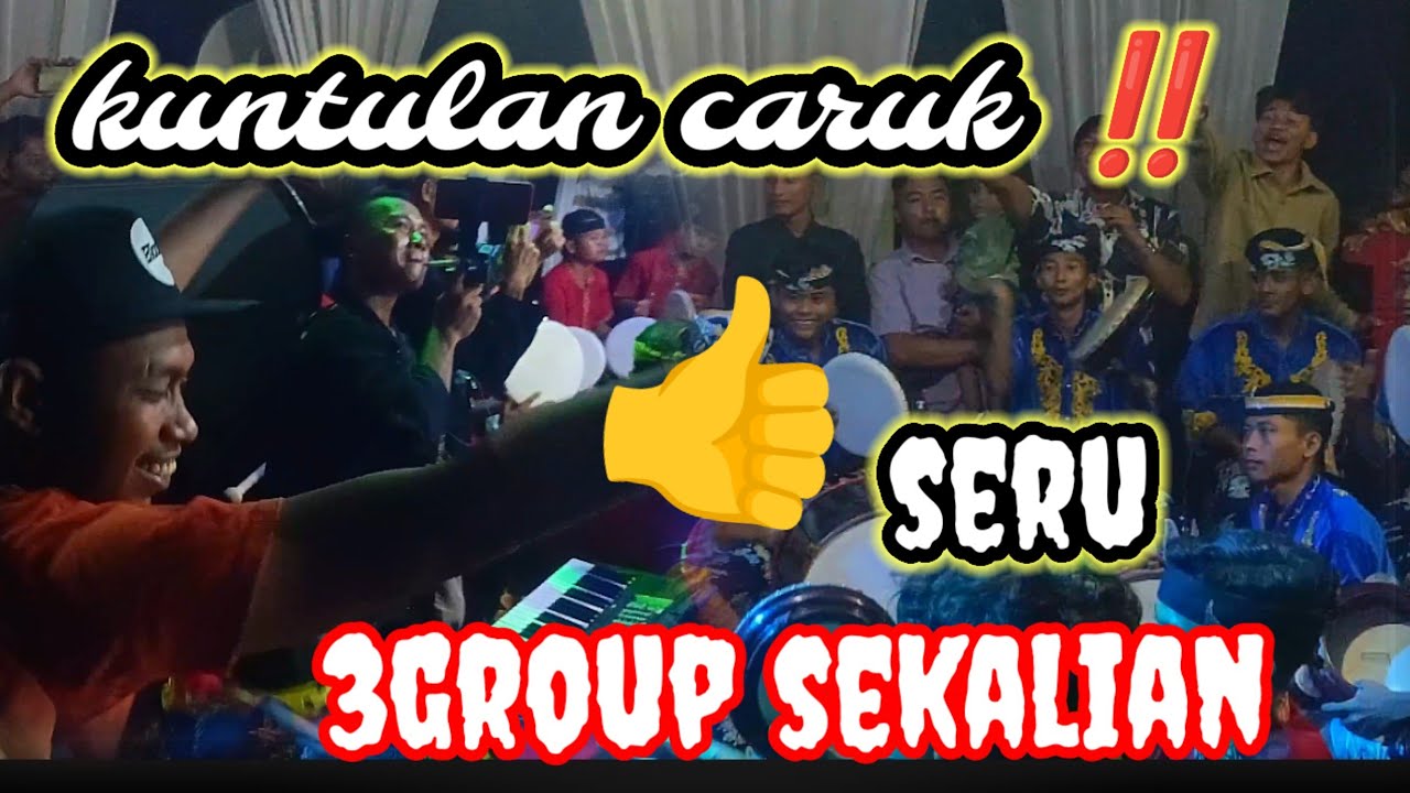 seru‼️kuntulan caruk 3 group sekalian//arume kembang mawar,kembang ...