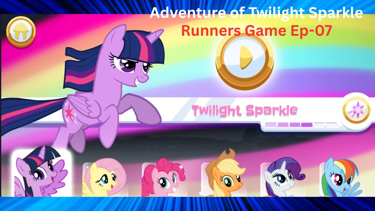 "My Little Pony Runner Game 🎮 Epic Adventures in Equestria! 🦄🌈" Episode ...