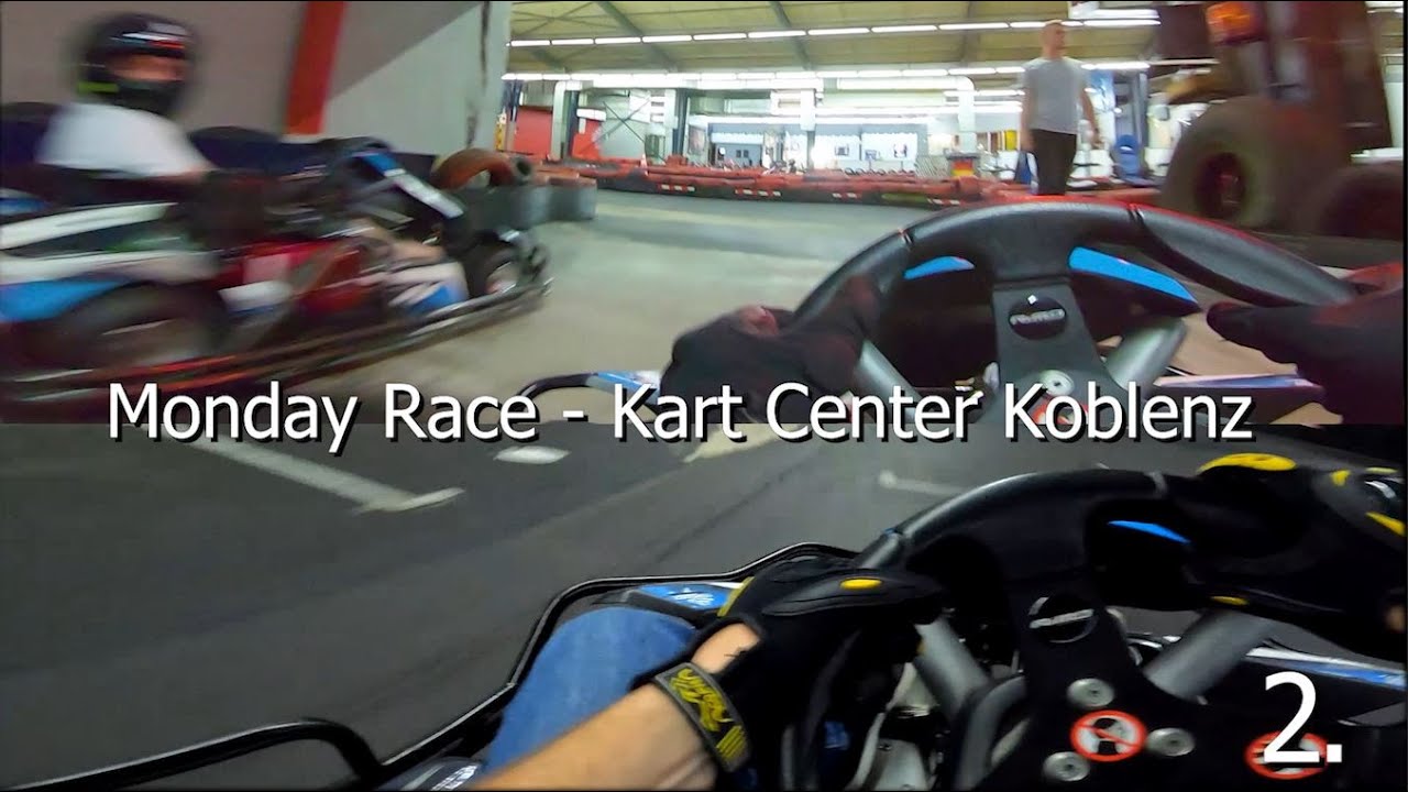 Go Kart-Rennen aus 2 Perspektiven | Kart-Center Koblenz - YouTube