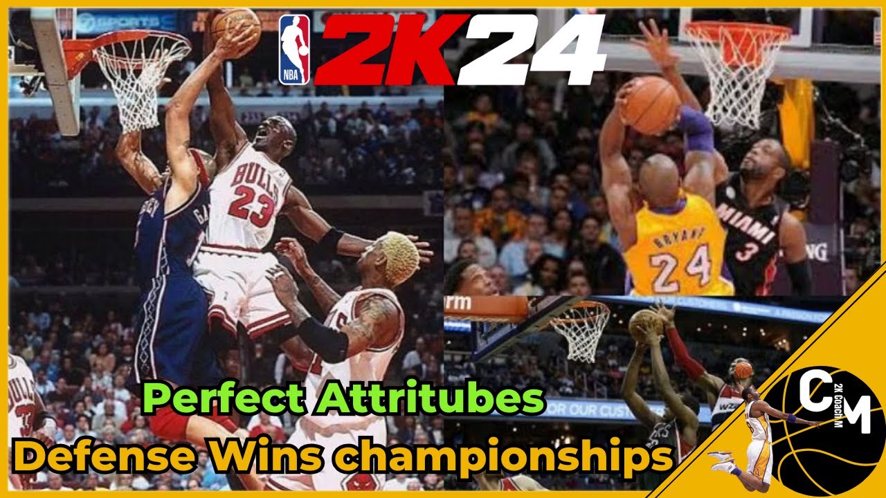 NBA 2K24 The Perfect DEFENSE Attributes for your Build : Best how to ...