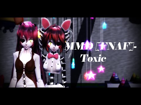 MMD [FNAF]-Toxic [Foxy,Mangle] - YouTube