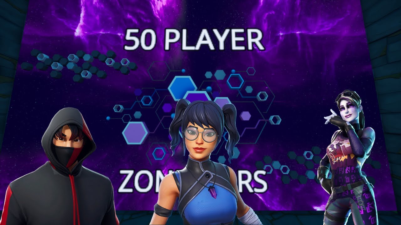 I Practiced with my TRIO in 50 player zone wars! #TNARC - YouTube