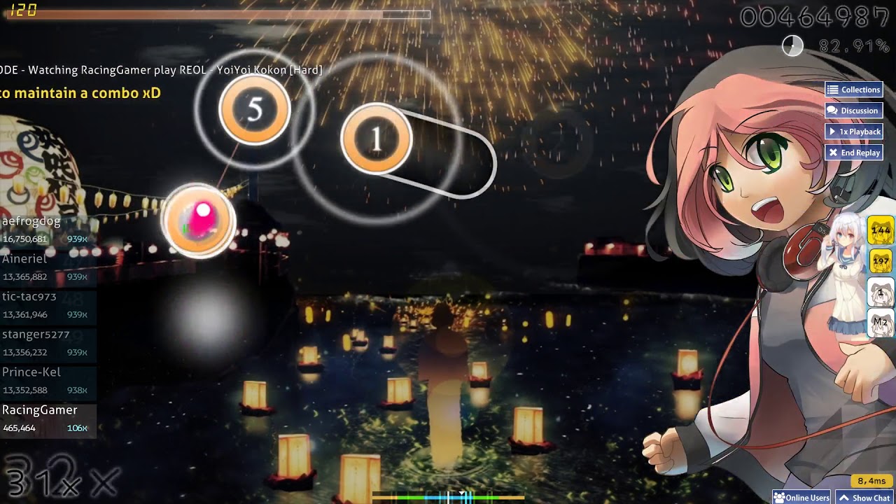 Osu! try hard - YouTube
