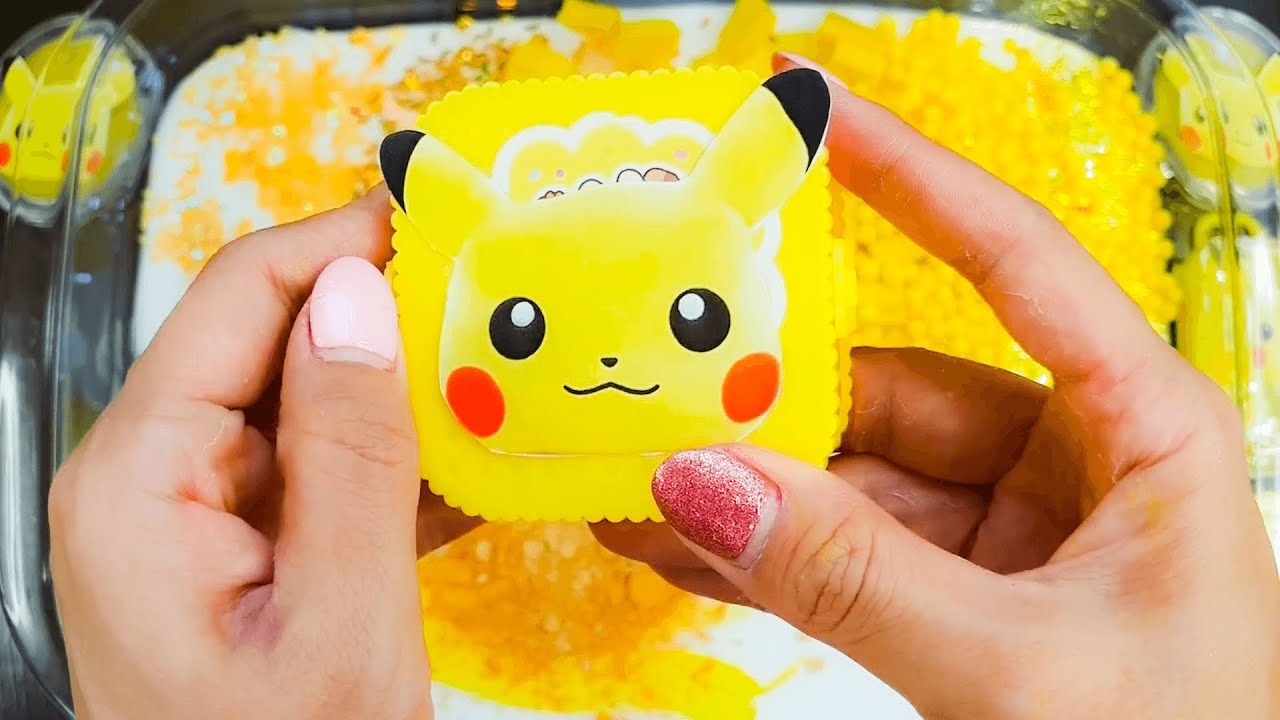 Satisfying Slime Video ASMR - PIKACHU Concept Slime Mixing | Humanity ...