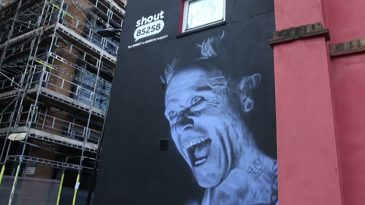 World Suicide Prevention Day 2021: Akse_p19 Keith Flint Mural Reveal ...