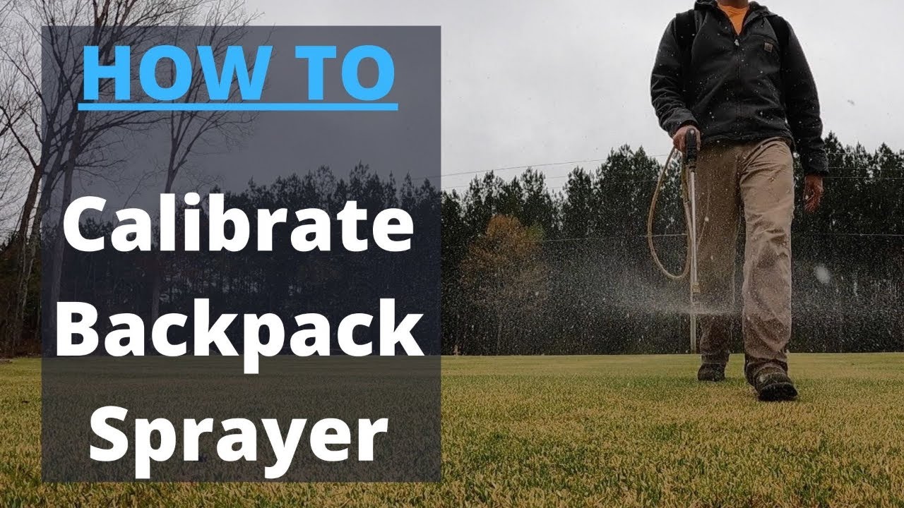 Simple Lawn Sprayer Setup // Fast Sprayer Calibration // TeeJet Nozzle ...
