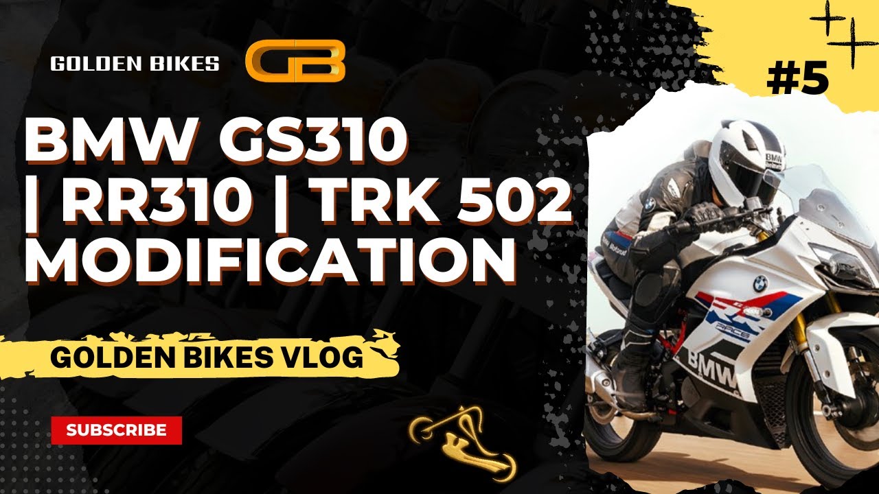 MUST RECOMMEND MODIFICATION FOR BMW GS310 RR310 AND TRK 502 | BEST SHOP ...