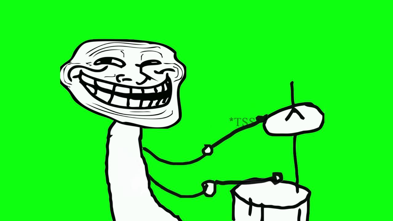 Badum tss trol meme Green Screen - YouTube