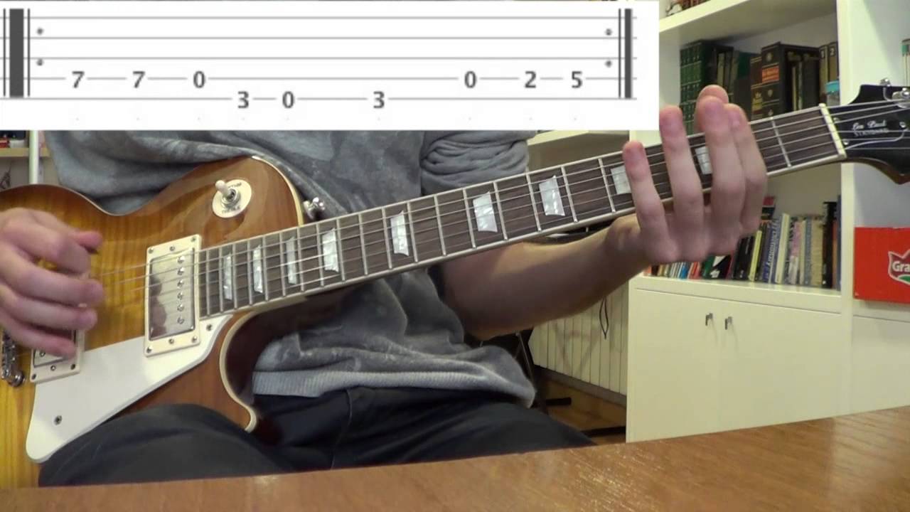 How to play cohise by Audioslave with guitar (tab) - YouTube