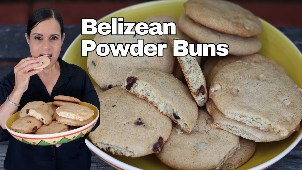 How To Make Belizean Powder Buns | The Best Recipe - YouTube
