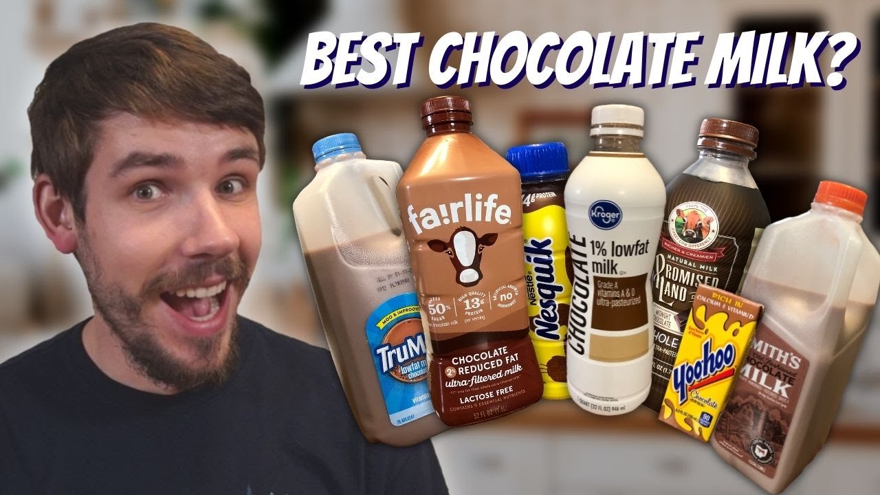 Who Makes the Best Chocolate Milk? // Blind Taste Test! - YouTube