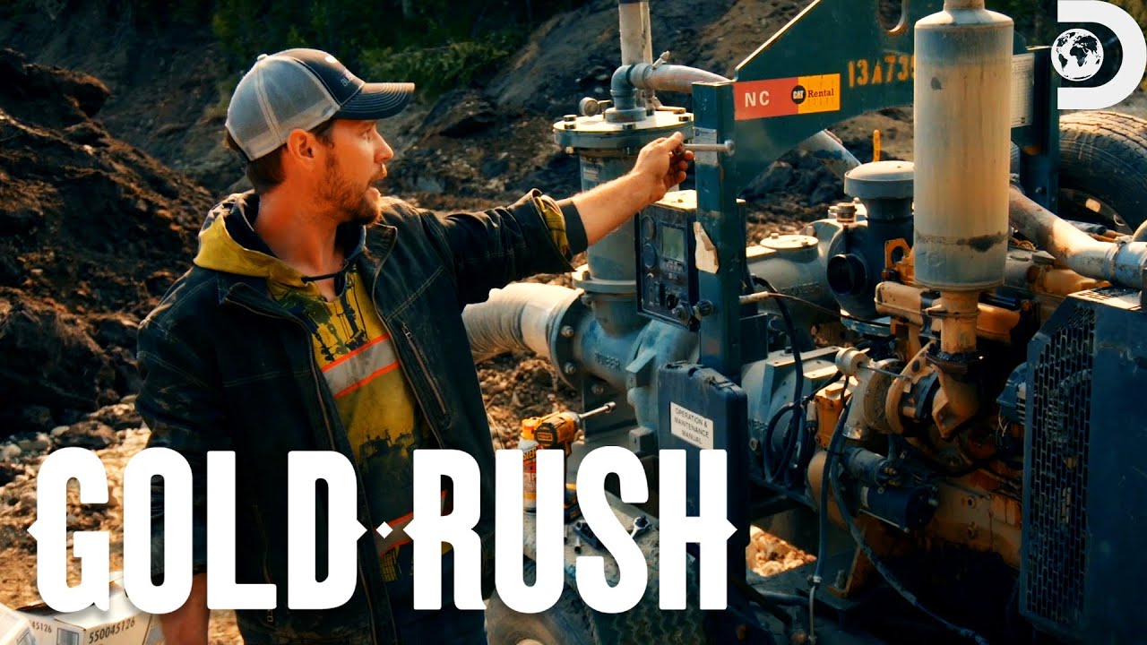 Parker Replaces a Pump That Is Completely Submerged in Water! | Gold ...