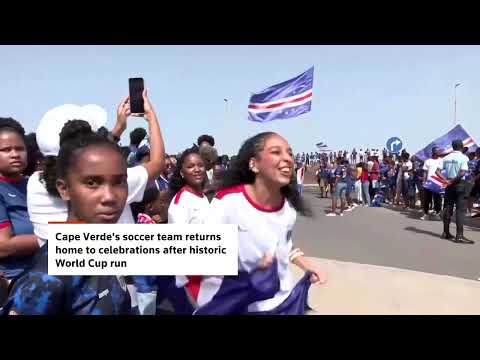 Cape Verde's Blue Sharks return home to hero's welcome