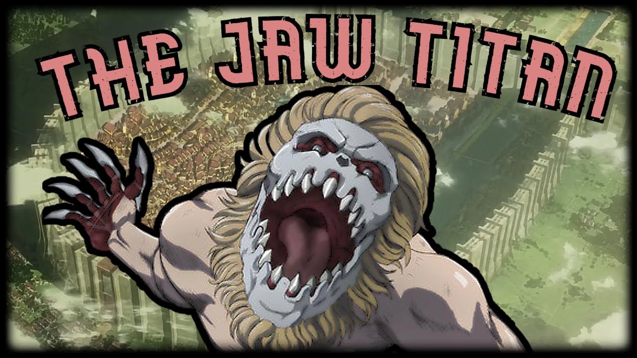 The Jaw Titan Was Revealed Aot Birdcage Youtube
