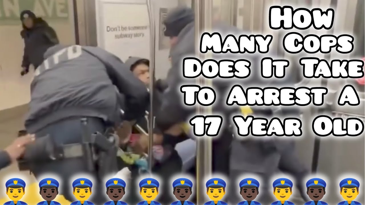 1st Amendment Audit 1000 NYPD Cops Vs One 17 Year Old #police #cops # ...