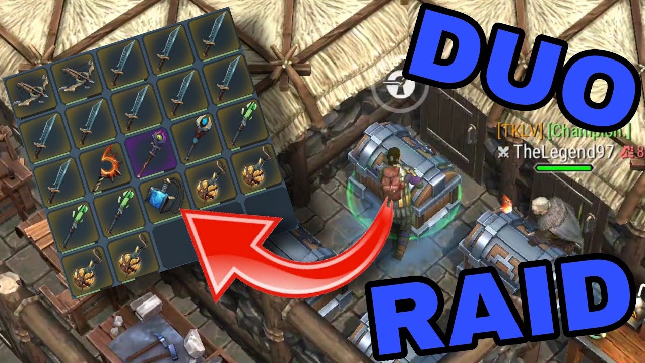 Epic DUO RAID + Solo PVP! Bandit, Duelist, Illusionist PVP || Frostborn - YouTube