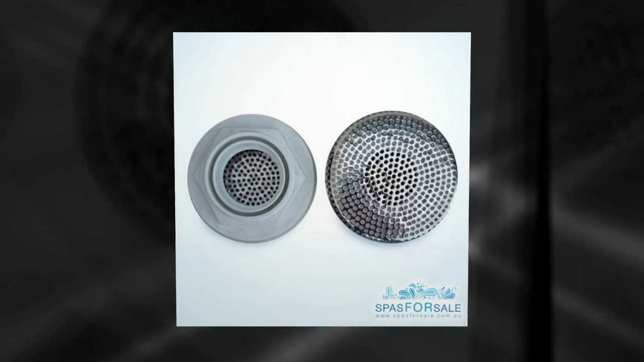 Spa Bath Water Circulation Suction Inlet 90mm - YouTube