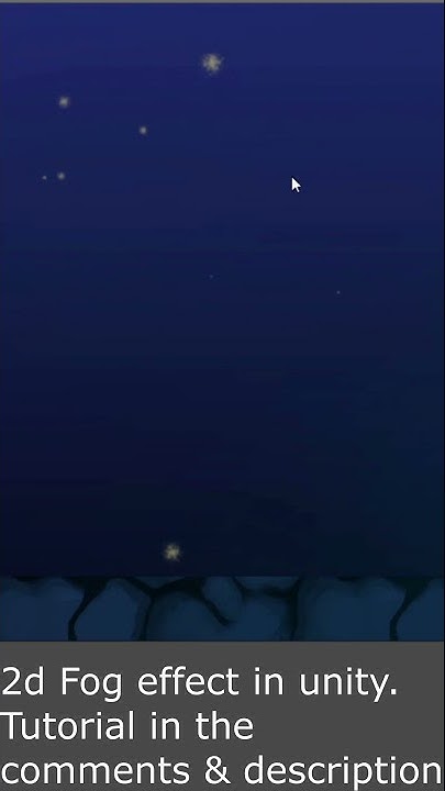 2D Fog Unity Effect #shorts - YouTube