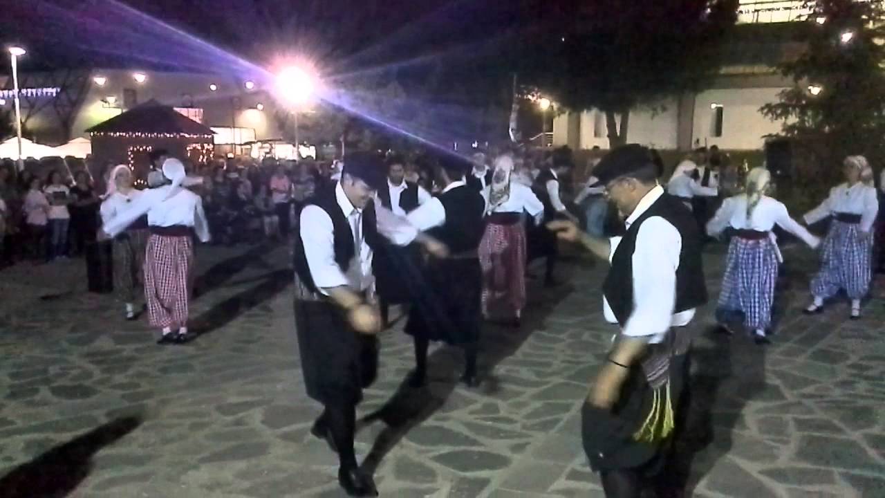 Απτάλικος Λέσβος Χορευτικό Σπερχειάδας - YouTube